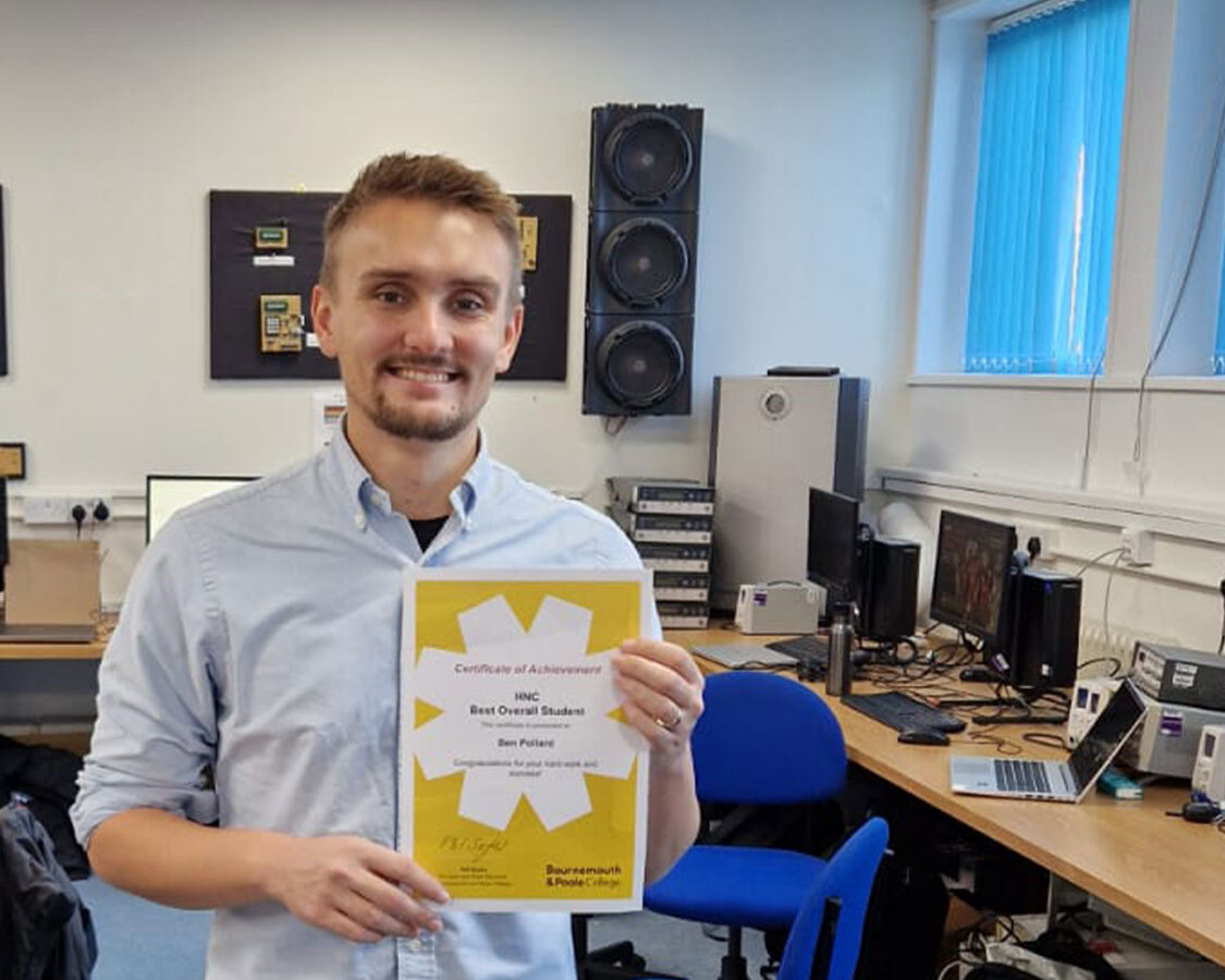 HE Engineering Student Awards | College | Bournemouth & Poole College